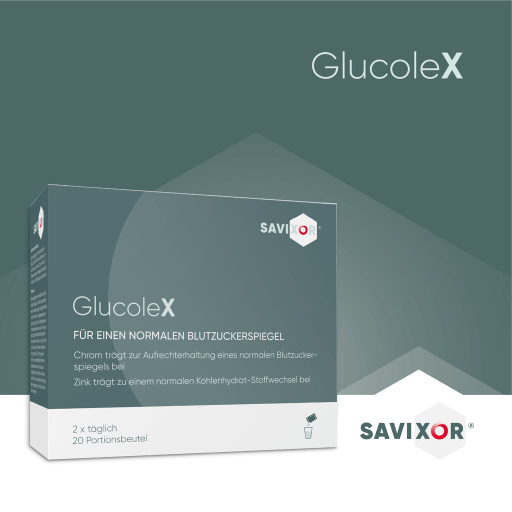 GlucoleX: Blutzucker- & Energiestoffwechsel-Unterstützung
